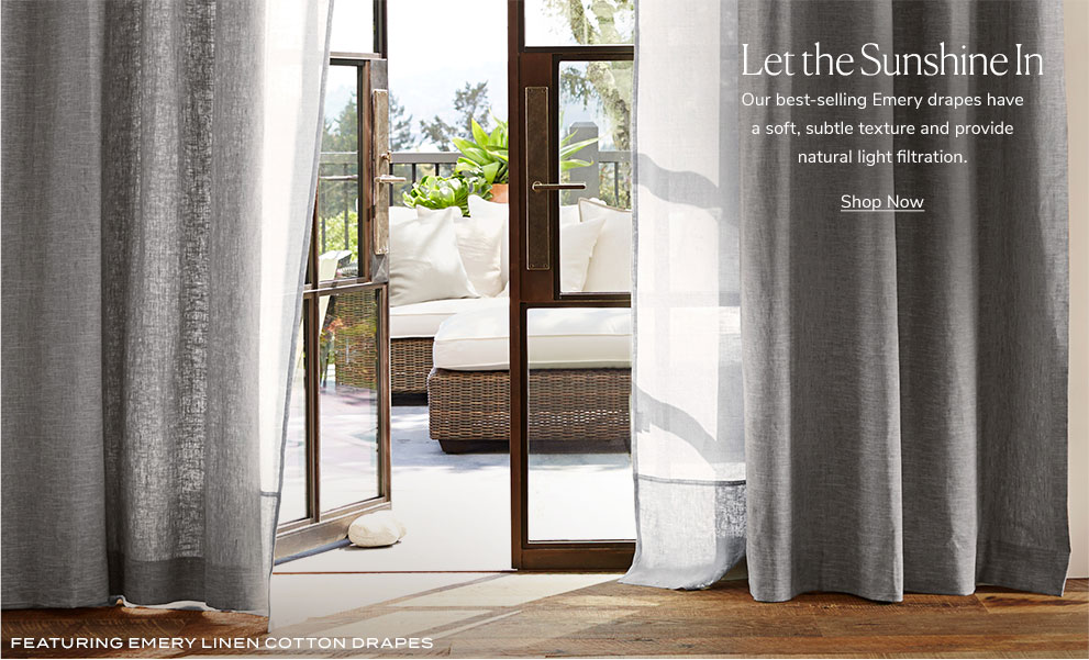 Window Treatments | Curtains, Drapes & Blinds | Pottery Barn