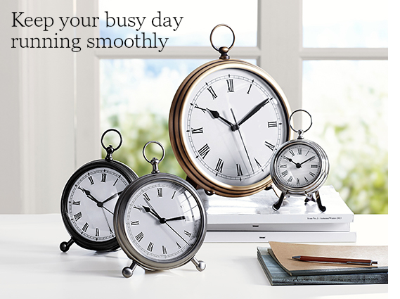 Wall Clocks & Decorative Clocks | Pottery Barn