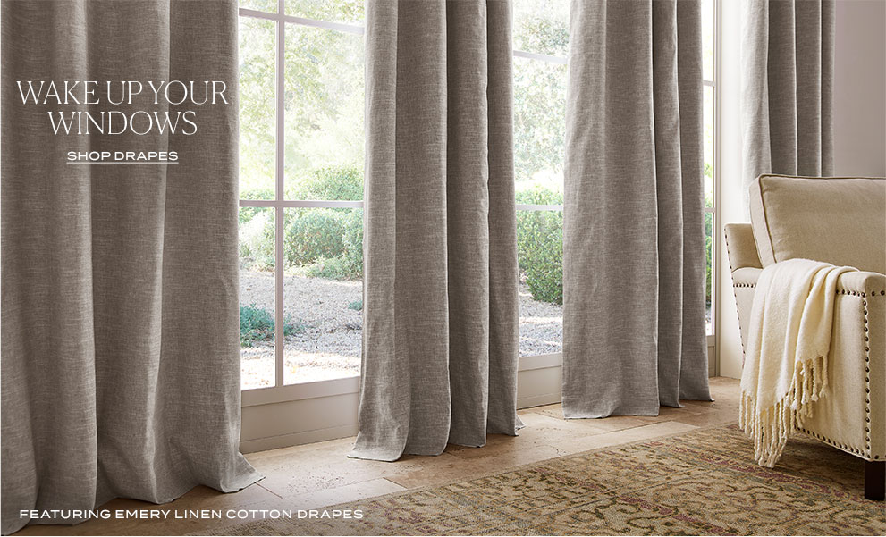 Window Treatments | Curtains, Drapes & Blinds | Pottery Barn