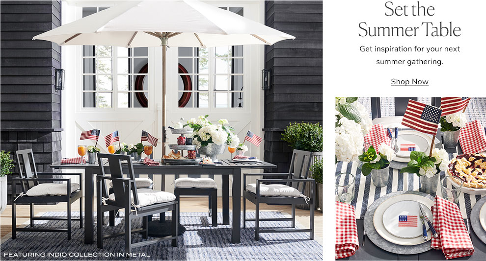 Patio Furniture, Outdoor Furniture & Outdoor Decor | Pottery Barn