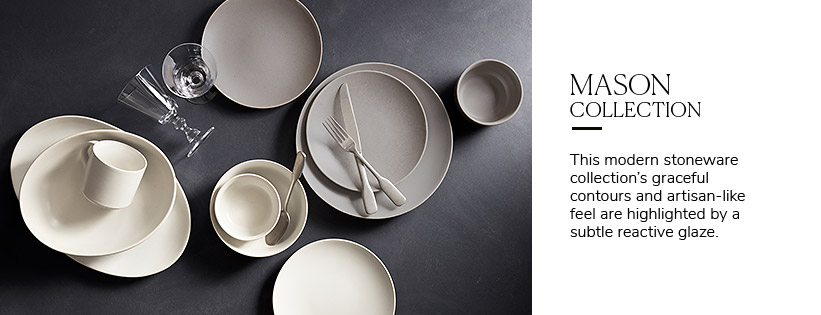 Mason Dinnerware Collection | Stoneware | Pottery Barn