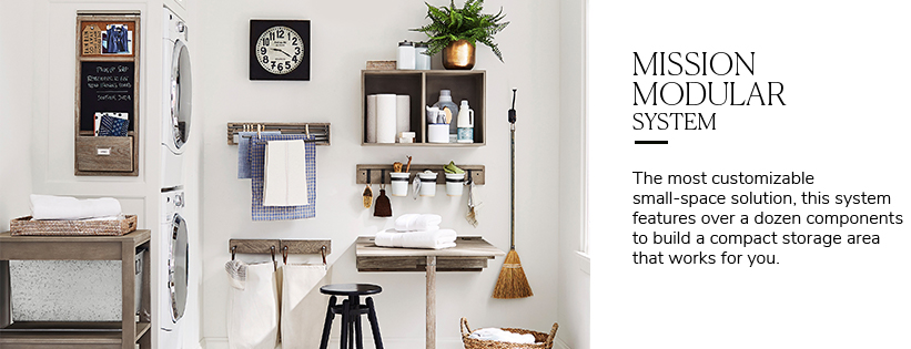 Mission Modular System | Storage Solutions | Pottery Barn