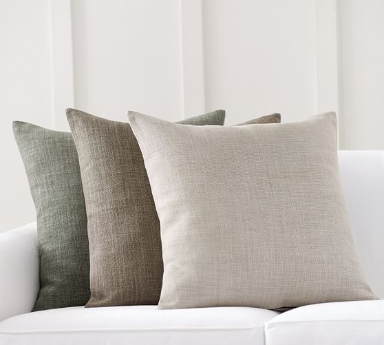 Libeco Linen Pillow Cover | Pottery Barn Libeco Linen Pillow Cover | Pottery Barn