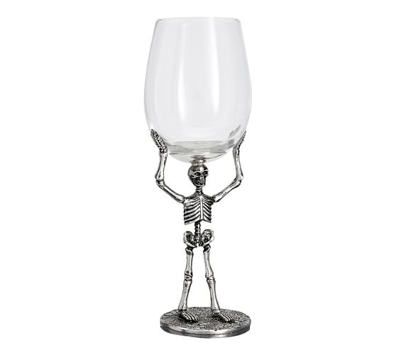 Skeleton Wine Glasses | Pottery Barn