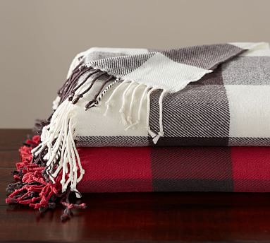 Buffalo Check Throw | Pottery Barn