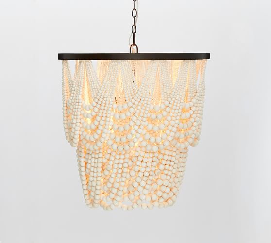 Pottery Barn Beaded Chandelier
