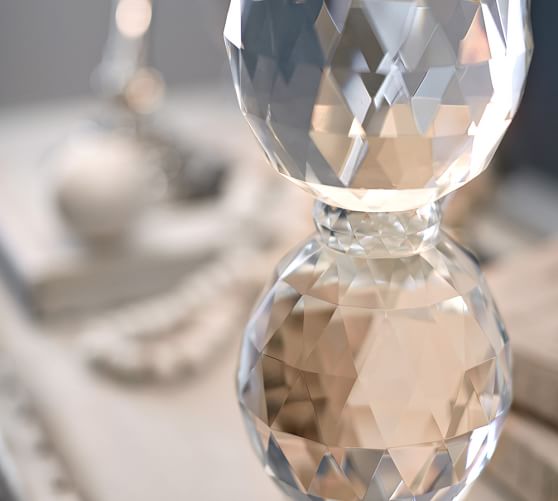 Carlotta Faceted Crystal Lamp Base | Pottery Barn