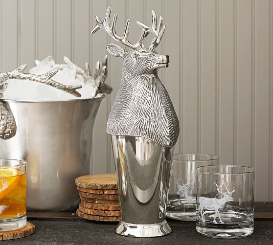 Stag Cocktail Shaker | Pottery Barn