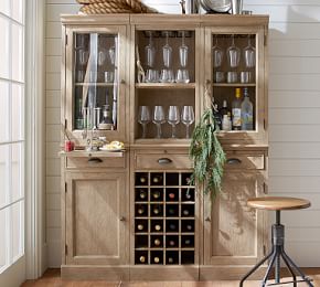 Build Your Own - Modular Bar Cabinets | Pottery Barn