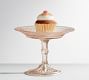 Pressed Glass Cupcake Stand, Small- Rose | Pottery Barn