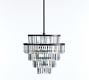Gemma Crystal Round Chandelier | Pottery Barn