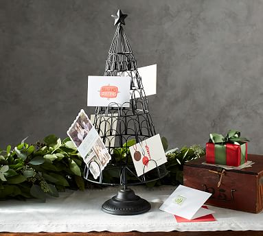 Christmas Tree Card Holder | Pottery Barn