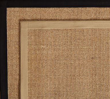 Color-Bound Earth Sisal Rug Swatch | Pottery Barn