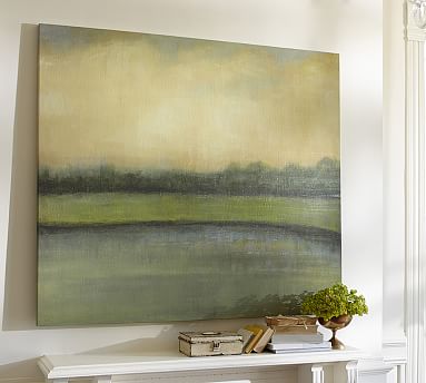 After A Hard Day Canvas | Pottery Barn