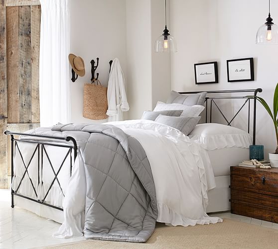 Pottery Barn Iron Bed