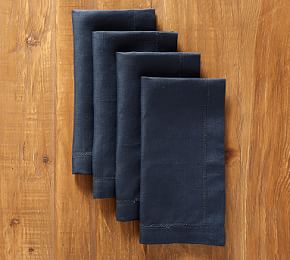 PB Classic Napkin, Set of 4 - White | Pottery Barn