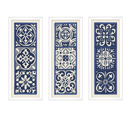 Santorini Tile Prints | Pottery Barn
