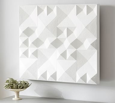 Geo Relief Panel | Pottery Barn
