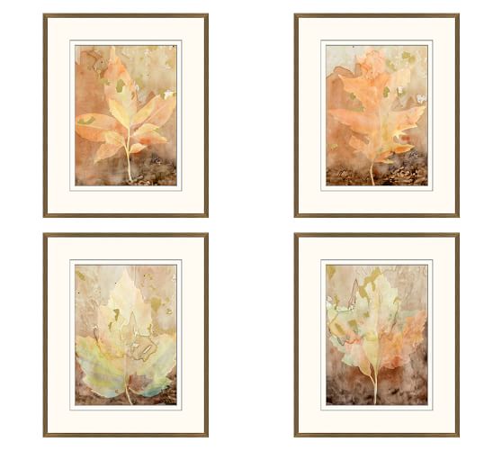 Autumn Leaves Framed Print | Pottery Barn