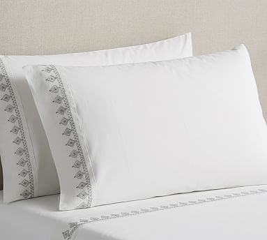 Ellie Embroidered Sheet Set | Pottery Barn