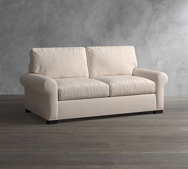 Turner Roll Arm Upholstered Deluxe Sleeper Sofa | Pottery Barn