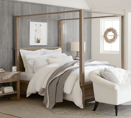 Farmhouse Canopy Bed | Pottery Barn