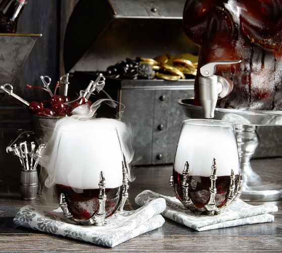 Skeleton Wine Glasses | Pottery Barn
