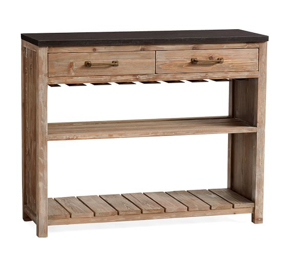 Parker Reclaimed Wood Modular Bar System | Pottery Barn