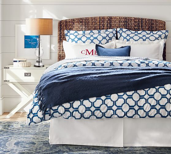 Seagrass Headboard Pottery Barn