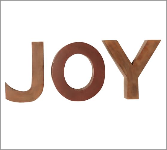 Joy Letters | Pottery Barn