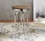 Pittsburgh Adjustable Height Bar Stool | Pottery Barn