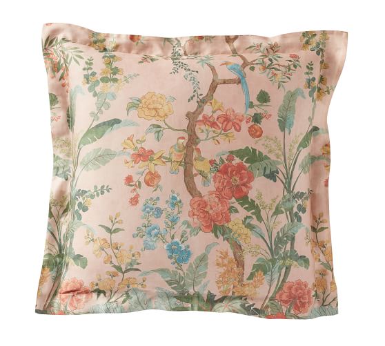 Mariella Floral Reversible Tencel™ Duvet Cover & Sham | Pottery Barn Mariella Floral Reversible Tencel™ Duvet Cover & Sham | Pottery Barn