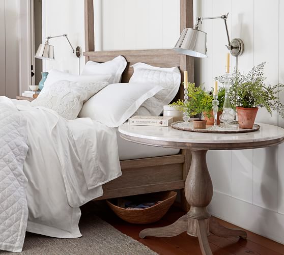 Farmhouse Canopy Bed | Wooden Beds | Pottery Barn