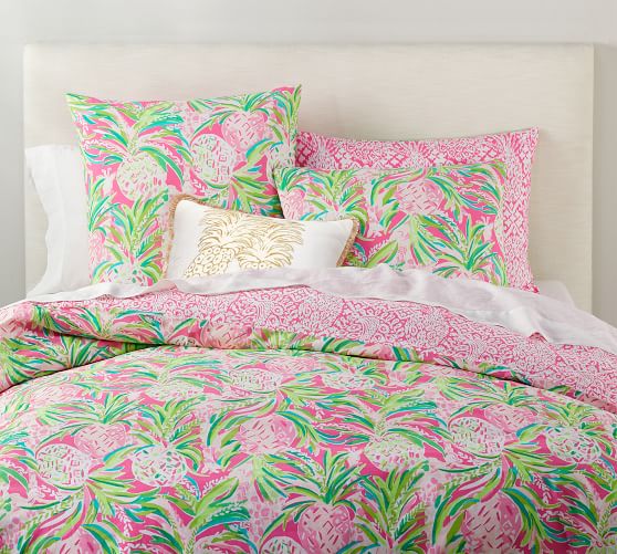 Lilly Pulitzer Alotta Colada Reversible Duvet Cover And Sham Pottery Barn