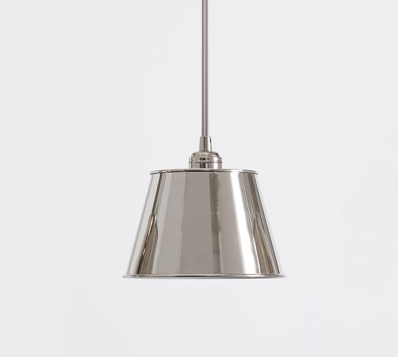 PB Classic Rod Pendant - Tapered Metal Shade | Pottery Barn