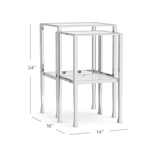Tanner Nesting End Tables | Pottery Barn