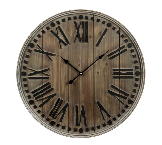 Wall Clocks, Decorative Clocks & Table Clocks | Pottery Barn
