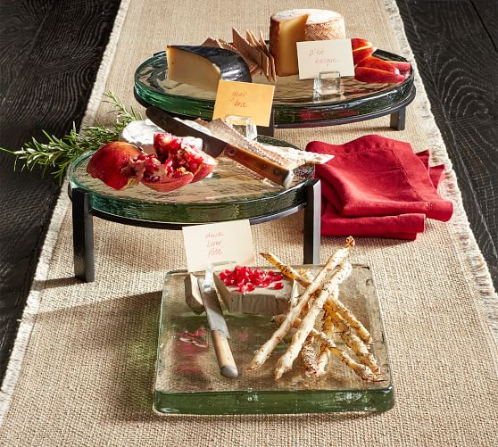 Slab Glass Serveware + Dinnerware | Pottery Barn