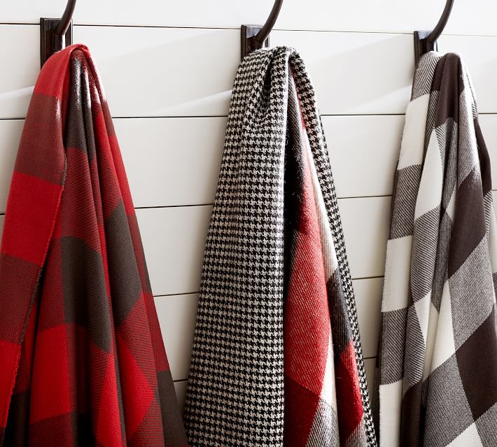 Buffalo Check Throw Blanket | Pottery Barn