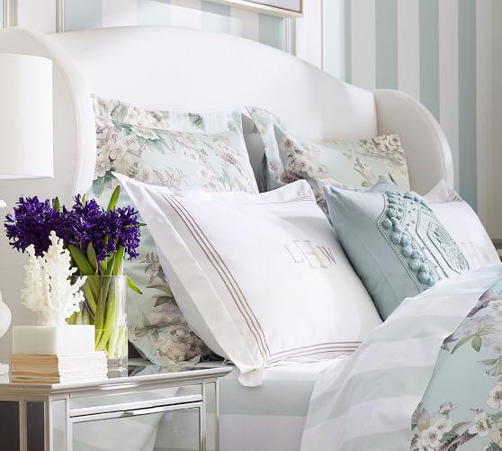 Raleigh Upholstered Beds, Headboards & Bedroom Benches | Pottery Barn