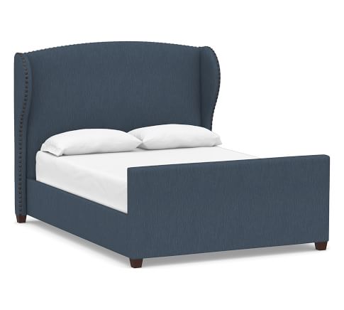 Raleigh Upholstered Beds, Headboards & Bedroom Benches | Pottery Barn